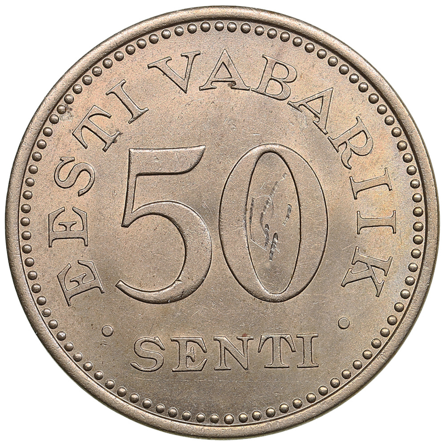 Estonia 50 Senti 1936 - Positsioon №557. Oksjon Coins.ee