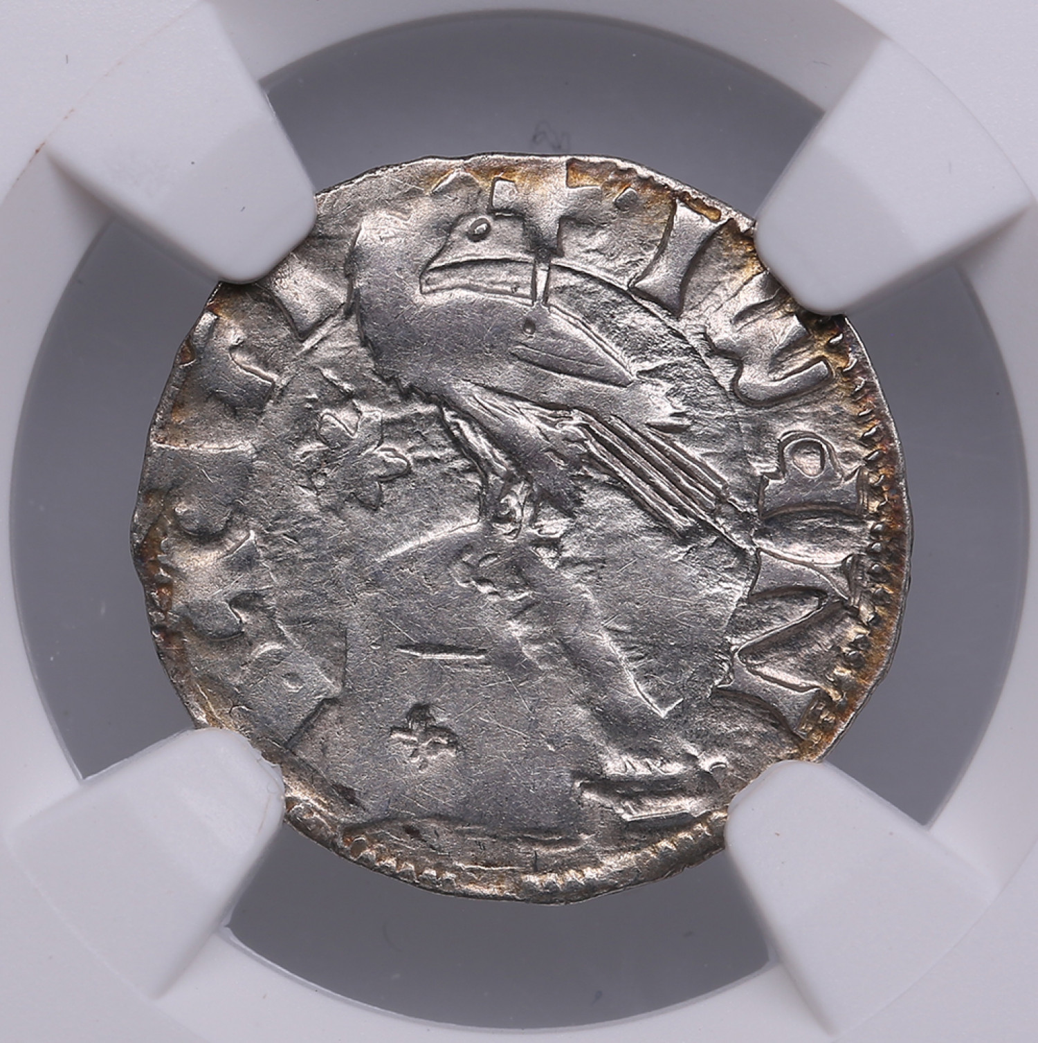 Romania, Wallachia AR Denar - Vladislav I (1364-1377) - NGC AU 58 ...