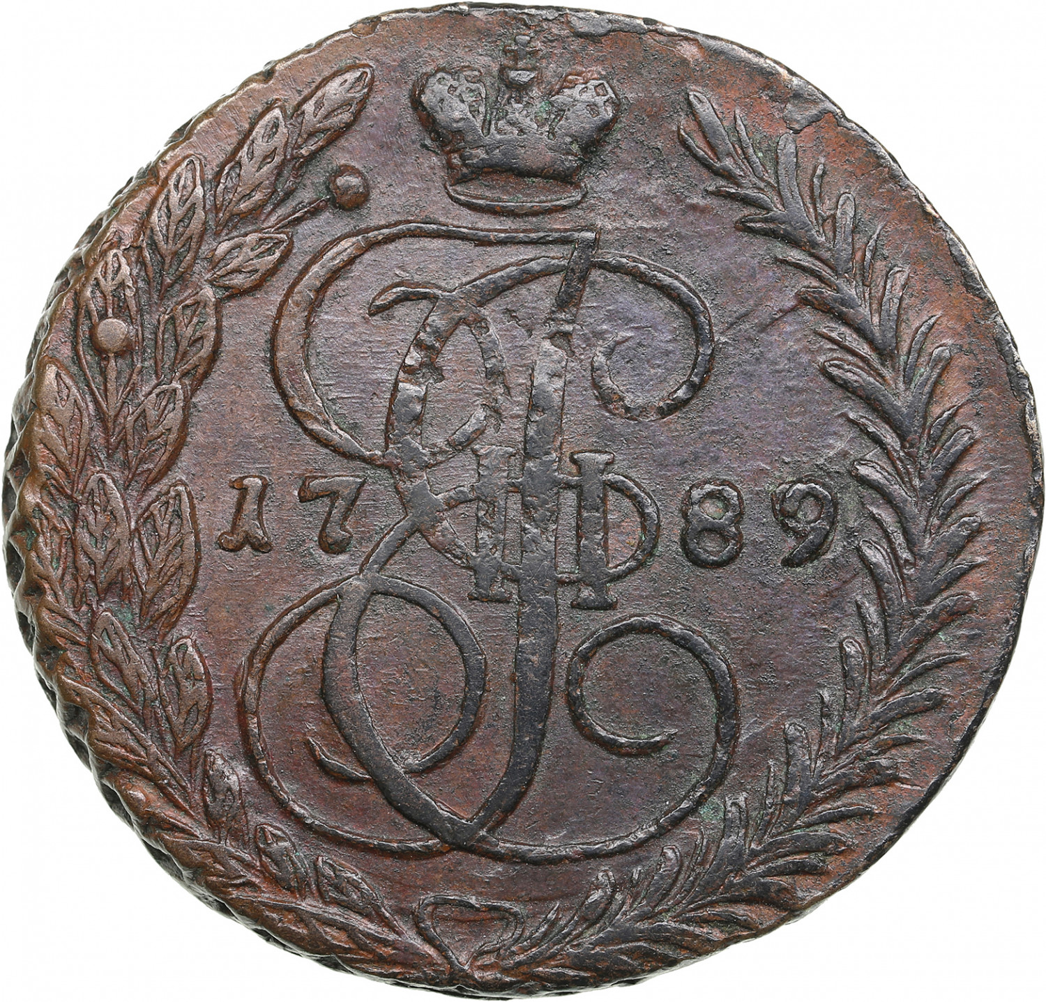 Russia 5 Kopecks 1789 EM - Positsioon №1079. Oksjon Coins.ee