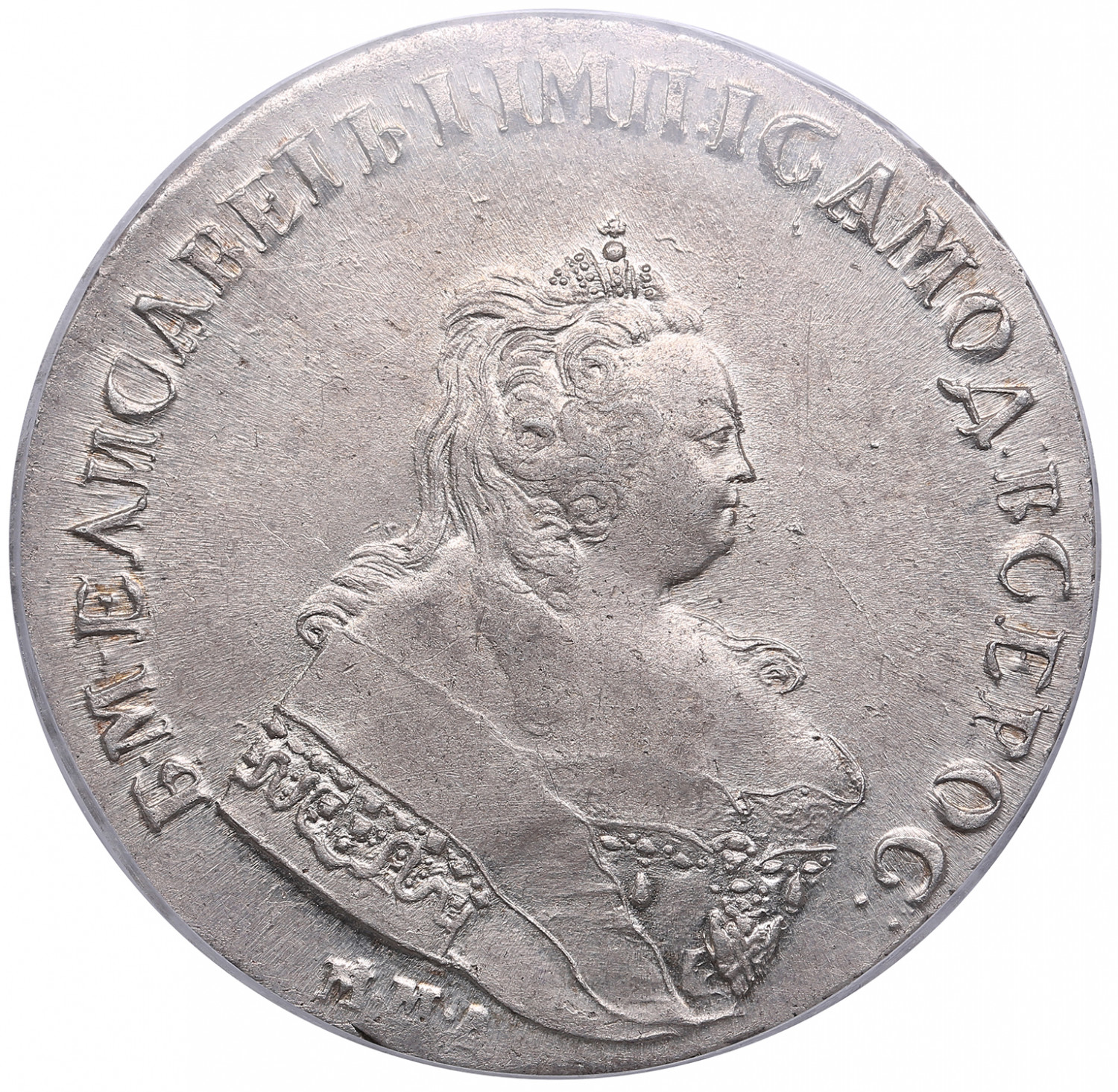Russia Rouble 1743 ММД - Elizabeth (1741-1762) - PCGS MS 61 - Positsioon №941. Oksjon Coins.ee