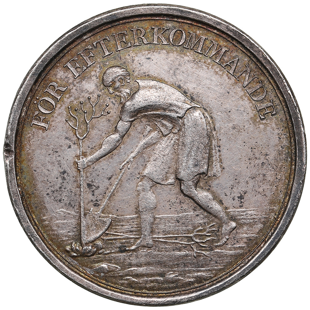 Sweden Silver award medal 1815 - "För Efterkommande" (for the ...