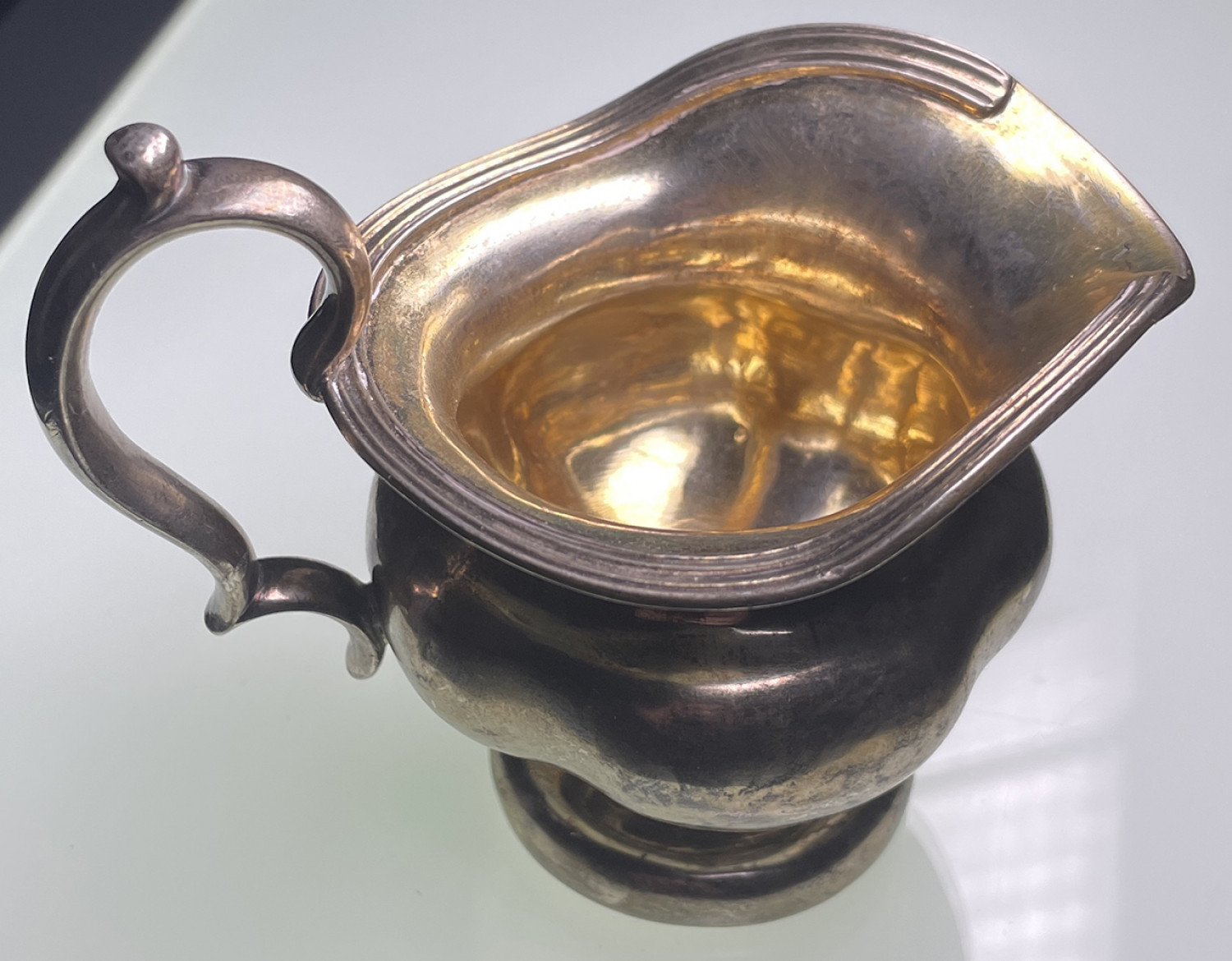 Reval (Estonia / Russia) silver creamer 1855 - Gottfried Erhard Dehio ...