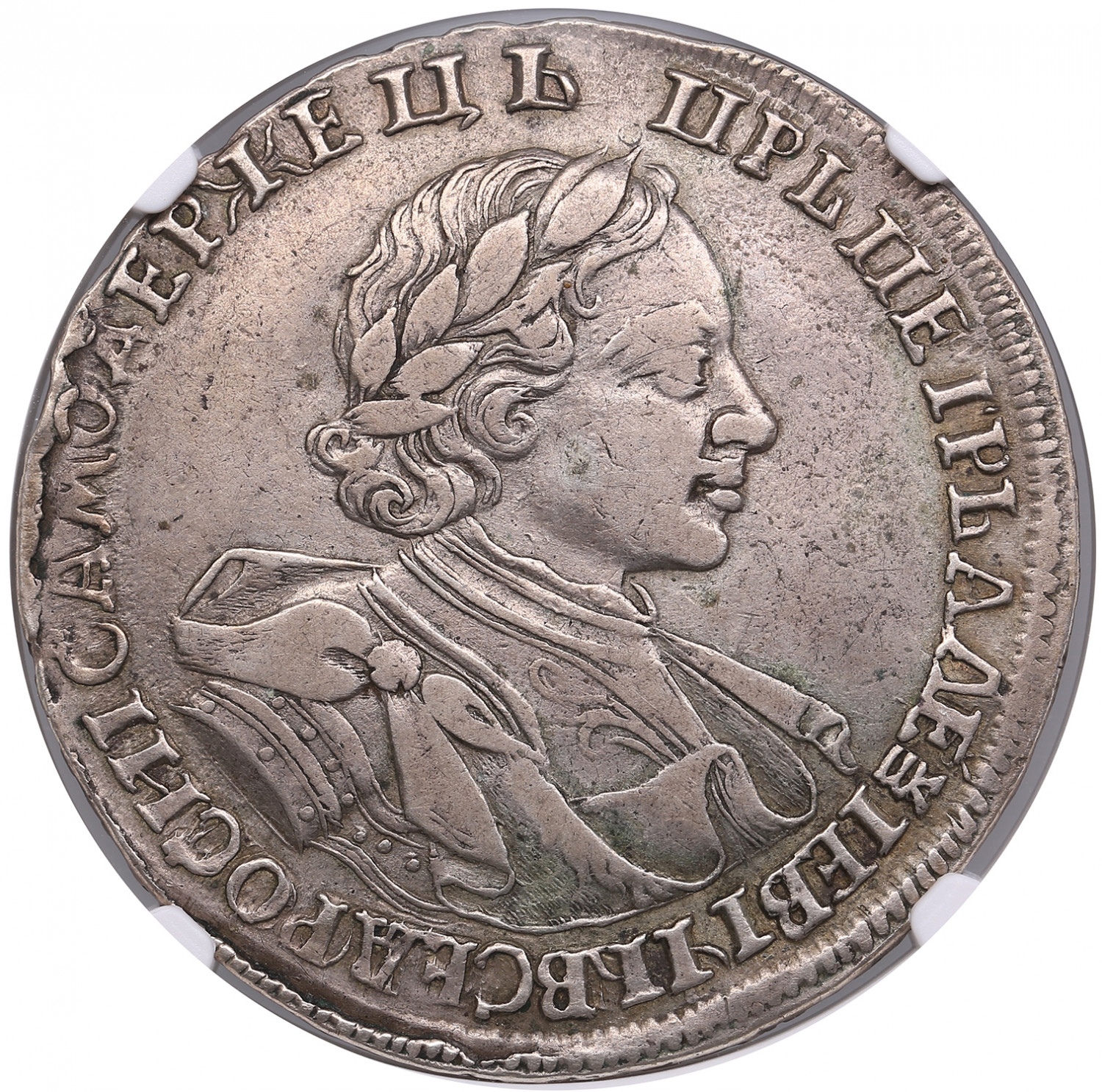 Russia Rouble (AѰK) 1720 - Peter I (1682-1725) - NGC XF DETAILS ...