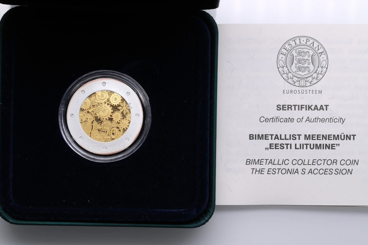 Estonia (Mint of Finland, Vantaa) 20 Euros 2011 - Estonia's Accession ...