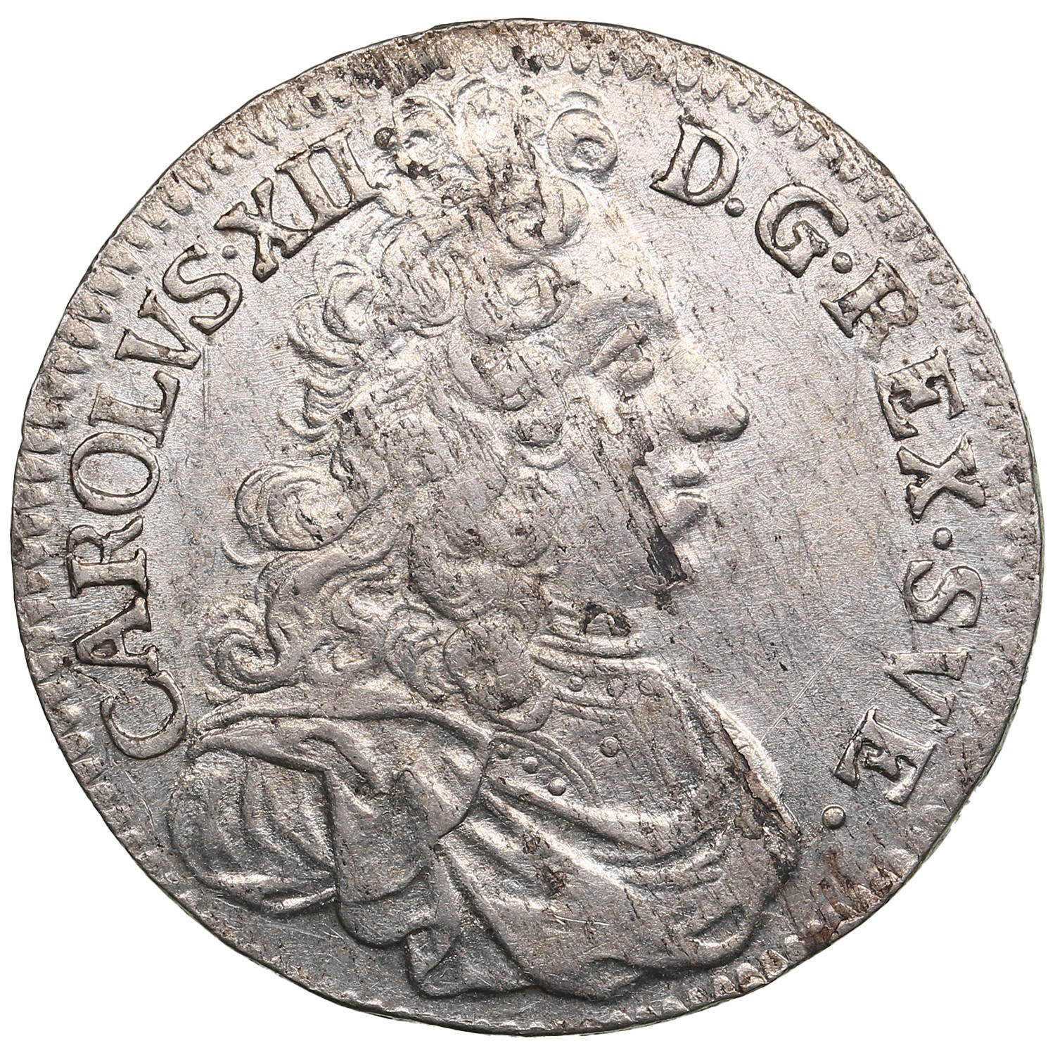 Sweden (Stockholm) 2 Mark 1701 - Karl XII (1697-1718) - Positsioon ...